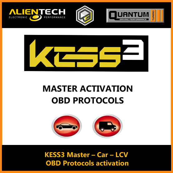 KESS3 Master - Car - LCV OBD Protocols activation - ECU Remapping and ...